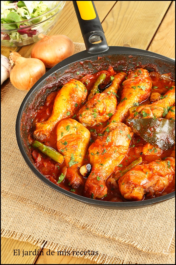 POLLO CON CEBOLLA | El jardín de mis recetas