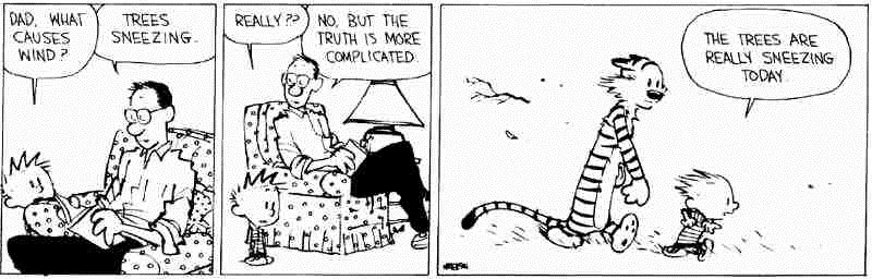 The STR Blog: Calvin's Dad Explains!