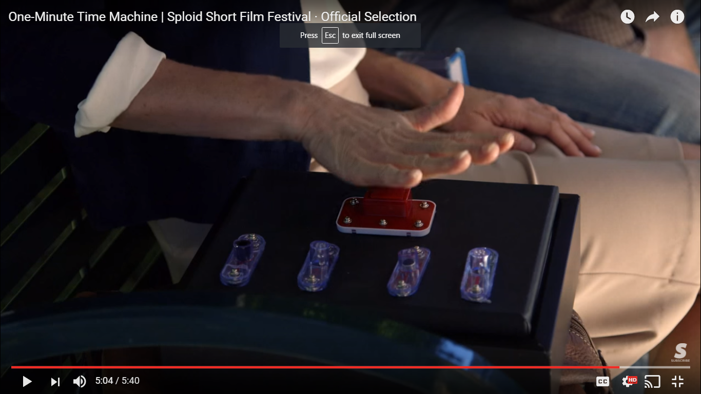 Jordan, Sam and Tom's Advanced Portfolio : One Minute Time Machine