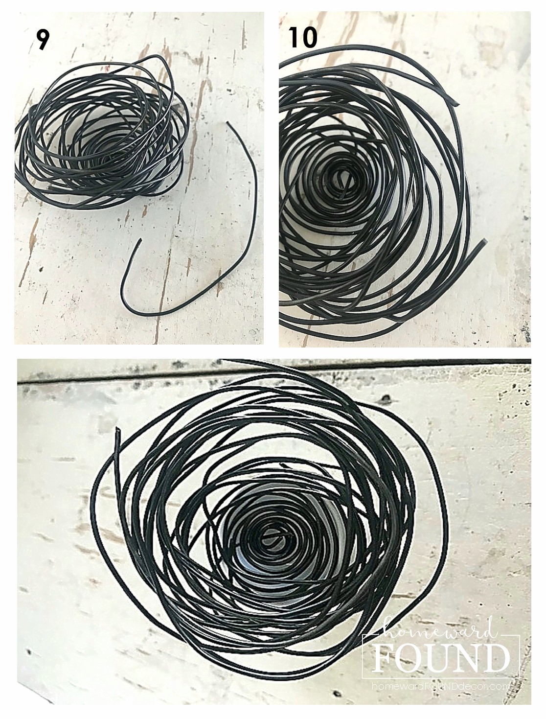 spring forward with a wire nest homeward found decor