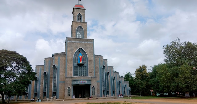 Miles and Trails: Sacred Heart Church-Shivamogga