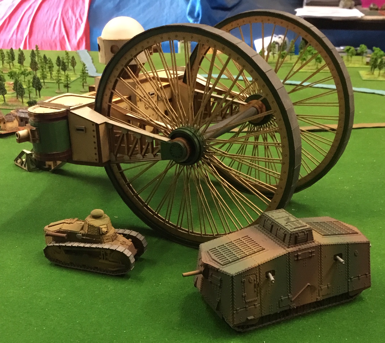 Captain Darling's Miniatures Emporium: 1/56 Tsar Tank Kit - Part 2 of ...