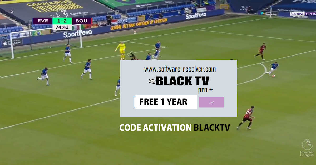 Code Activation Black TV Pro - Free 1 Year + - Software Receiver