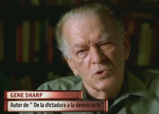 Goodbye, dictator: Las 198 tácticas de Gene Sharp.