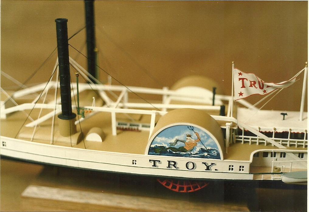 Hudson River Model Steamboats: The Model Steamboat TROY c.1846 - Rex ...