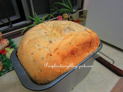 Purple's Diary: DIY - Mix Grain Bread with Noxxa BreadMaker