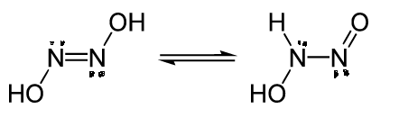 Nitrous Acid Structure