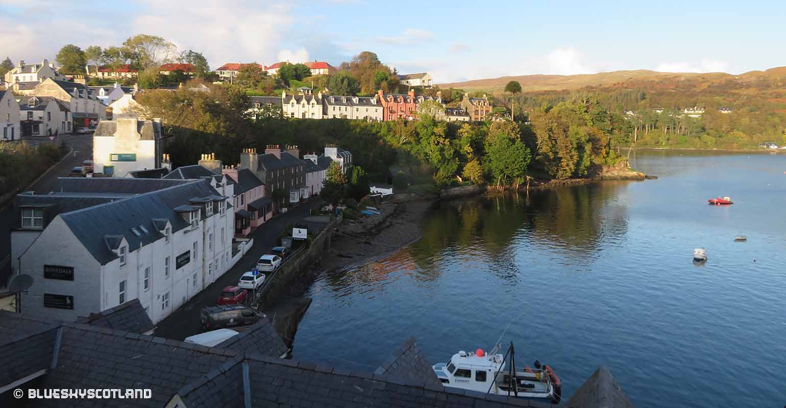 Alex and Bob`s Blue Sky Scotland: Am Meall. (The Lump.) Portree Gallery ...