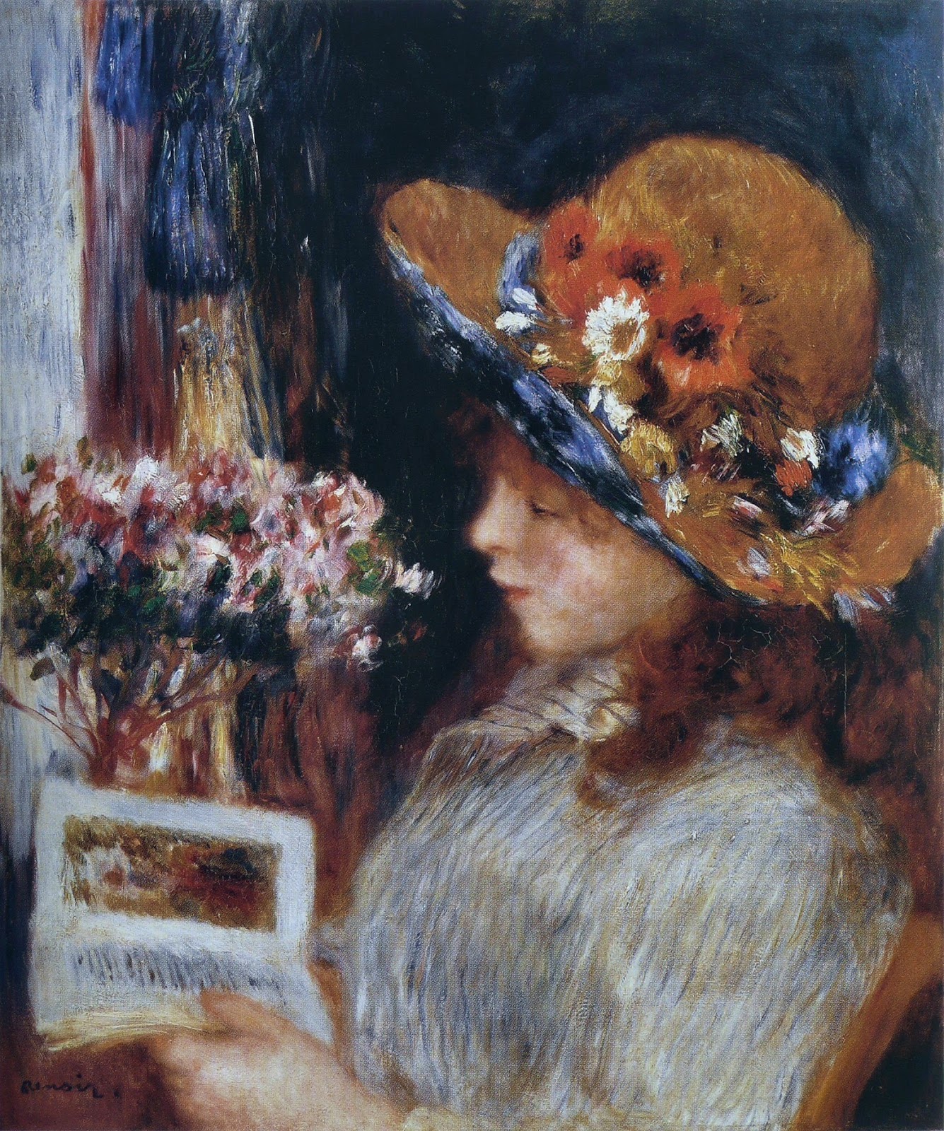 Pierre-Auguste RENOIR (1841-1919) ~ The Reading (La Lecture ...