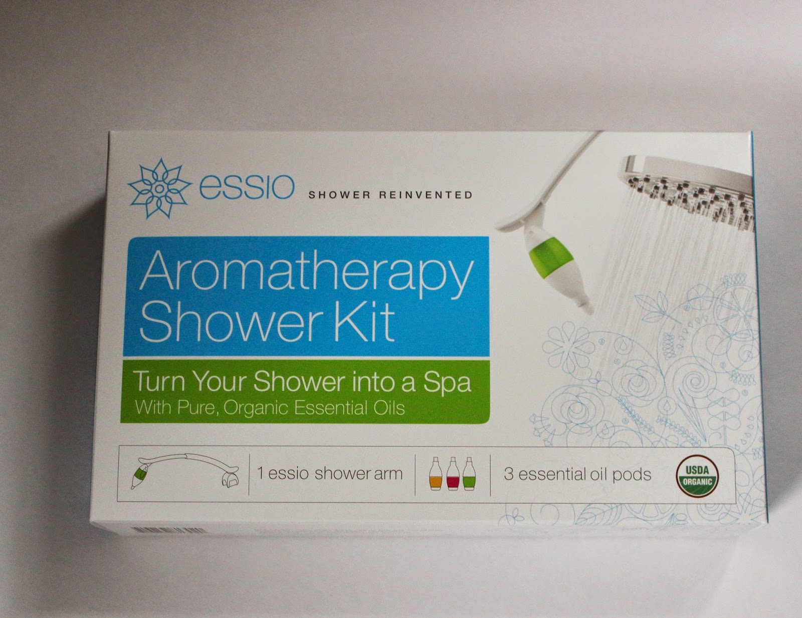 Ask Away Blog: Bring The Spa To Your Home // Essio Aromatherapy Shower Kit