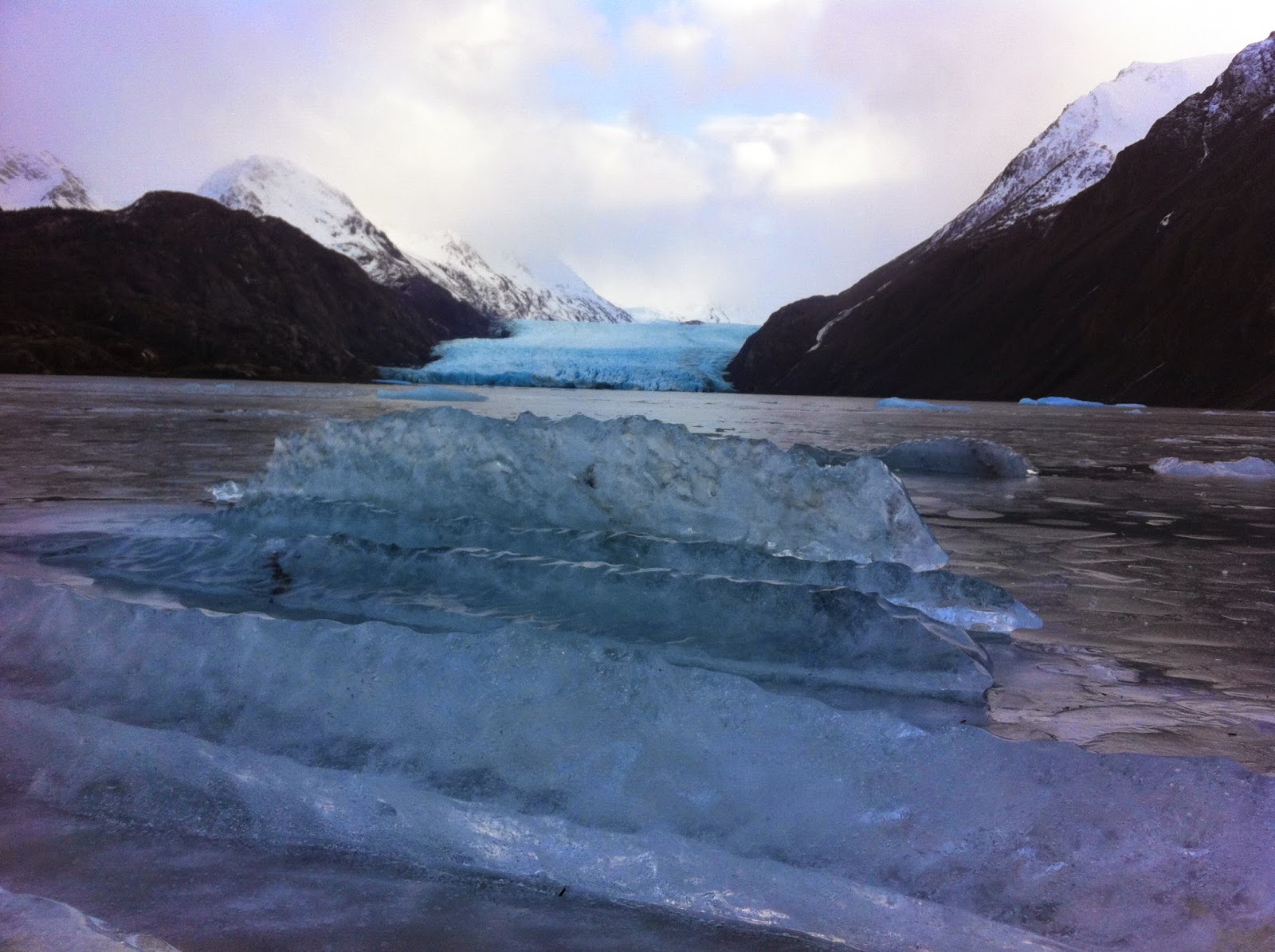 Life in Alaska — A View From Homer: Ice Skating Grewingk Glacier Lake