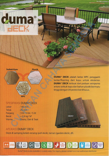LANTAI KAYU WPC: DUMA DECK