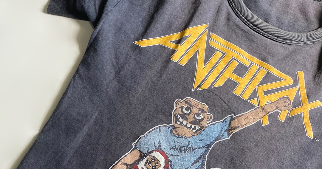 KWIN: 80’s ANTHRAX NOT MAN T-SHIRT