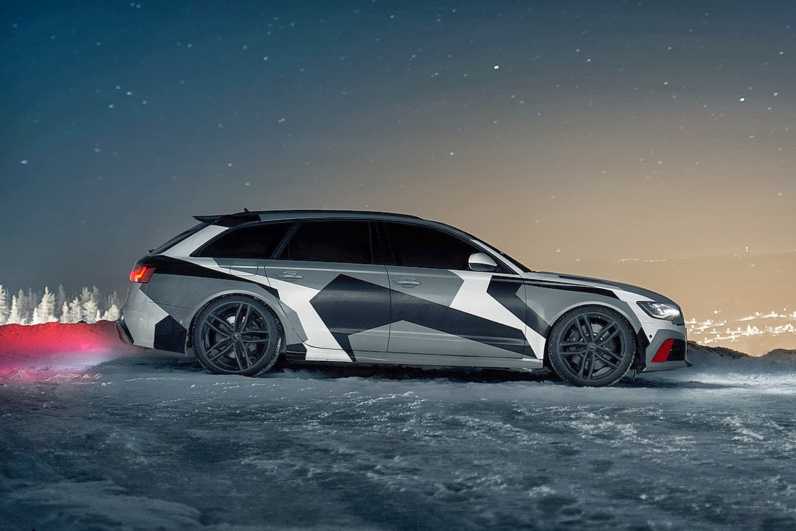 Julius: Audi RS6 2014 Snowmobile by Jon Olsson (Zoomed photos)