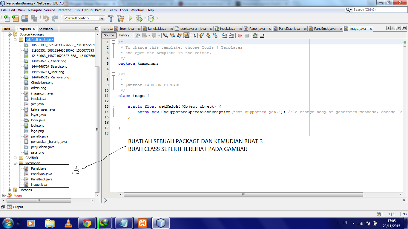 Membuat gradient warna java ~ Belajar Pemograman Java