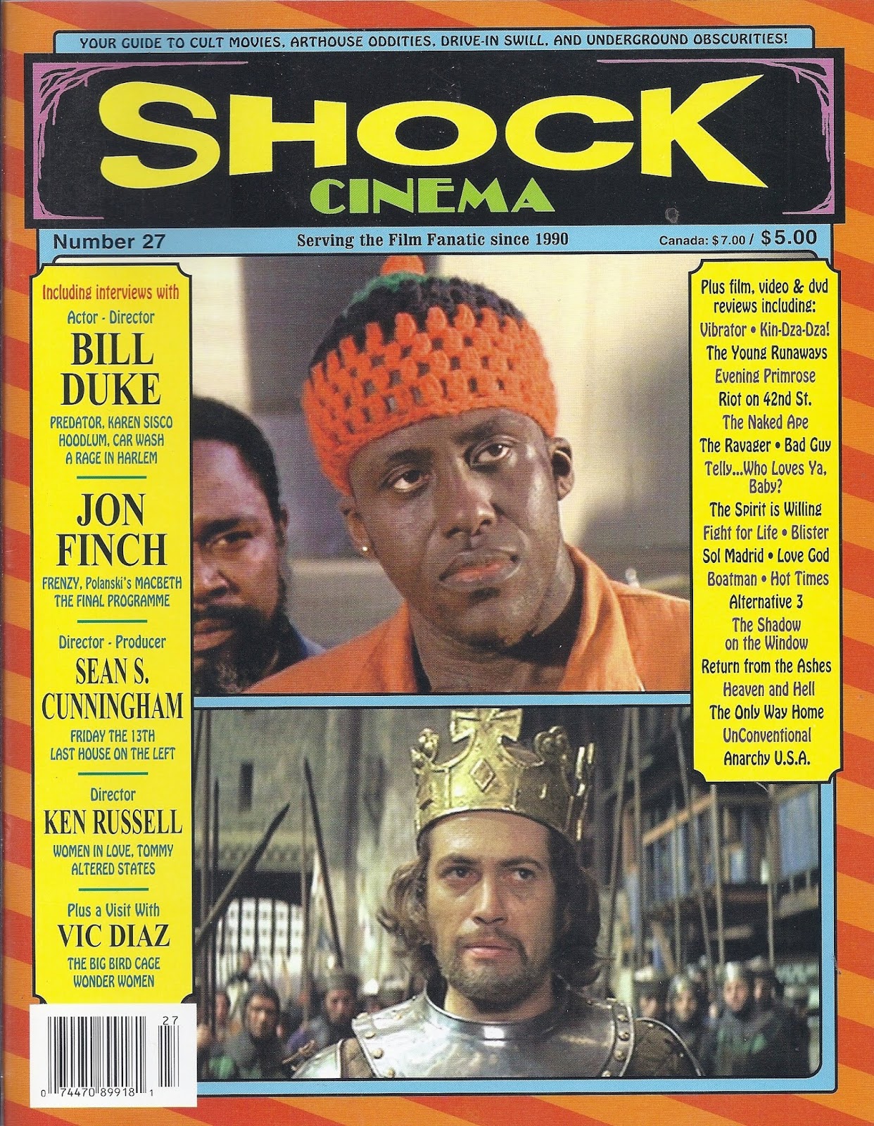 Shock Cinema or What is Steve reading? - REFERENCES FILM CHILDREN