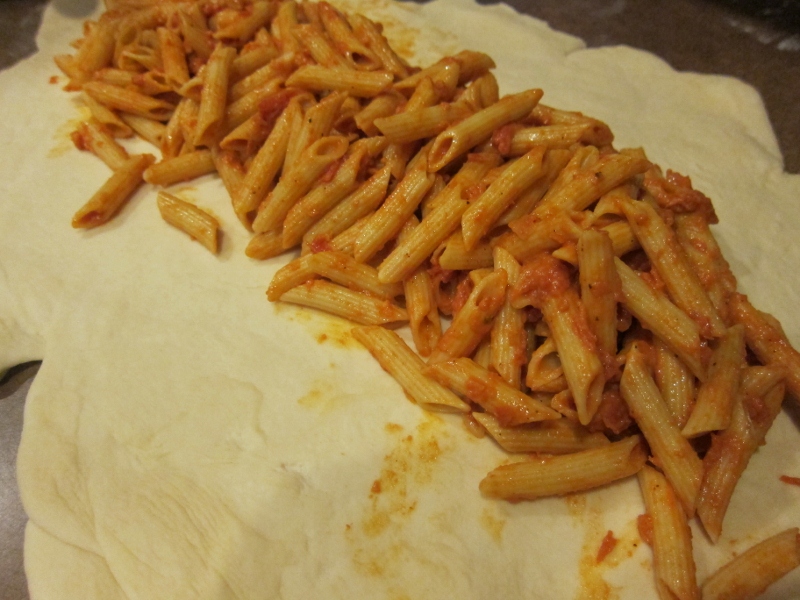 Belle's Baking: Braided Spaghetti Bread