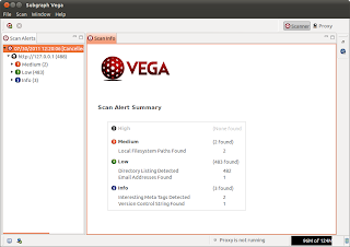 Test the Security and Vulnerability of Web-Application - Vega | Linux Blog