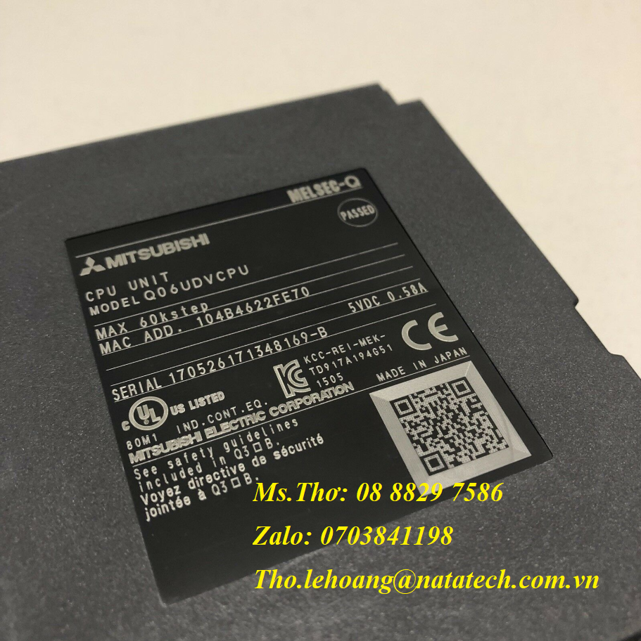 PLC Mitsubishi Q06UDVCPU