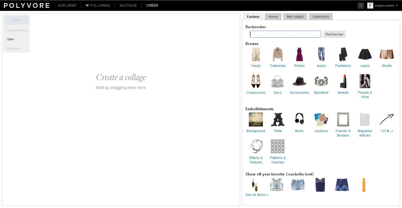 Les Bijoux de Loïs: Le site Polyvore #1 : qu'est-ce que c'est
