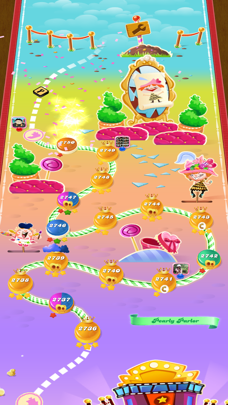 Candy Crush Coconut Wheel