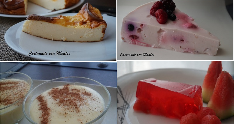 Postres sin azúcar - Cocinando con Montse