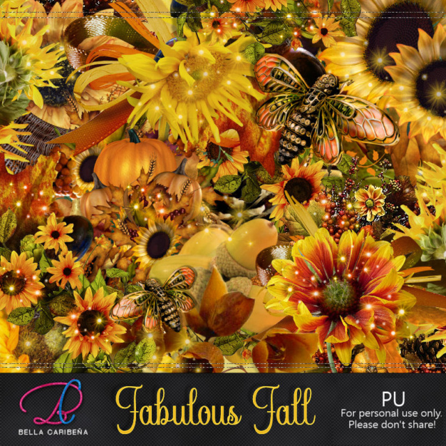 Escape From Reality Blog: FTU Cluster Frames 'Fabulous Fall' DWB