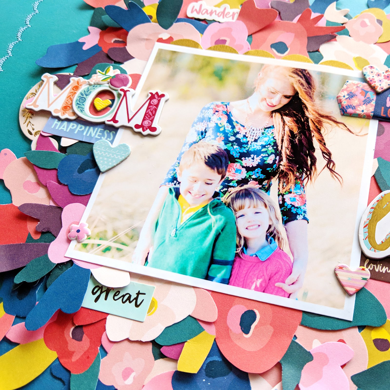 Mom Life Layout | Paige Taylor Evans