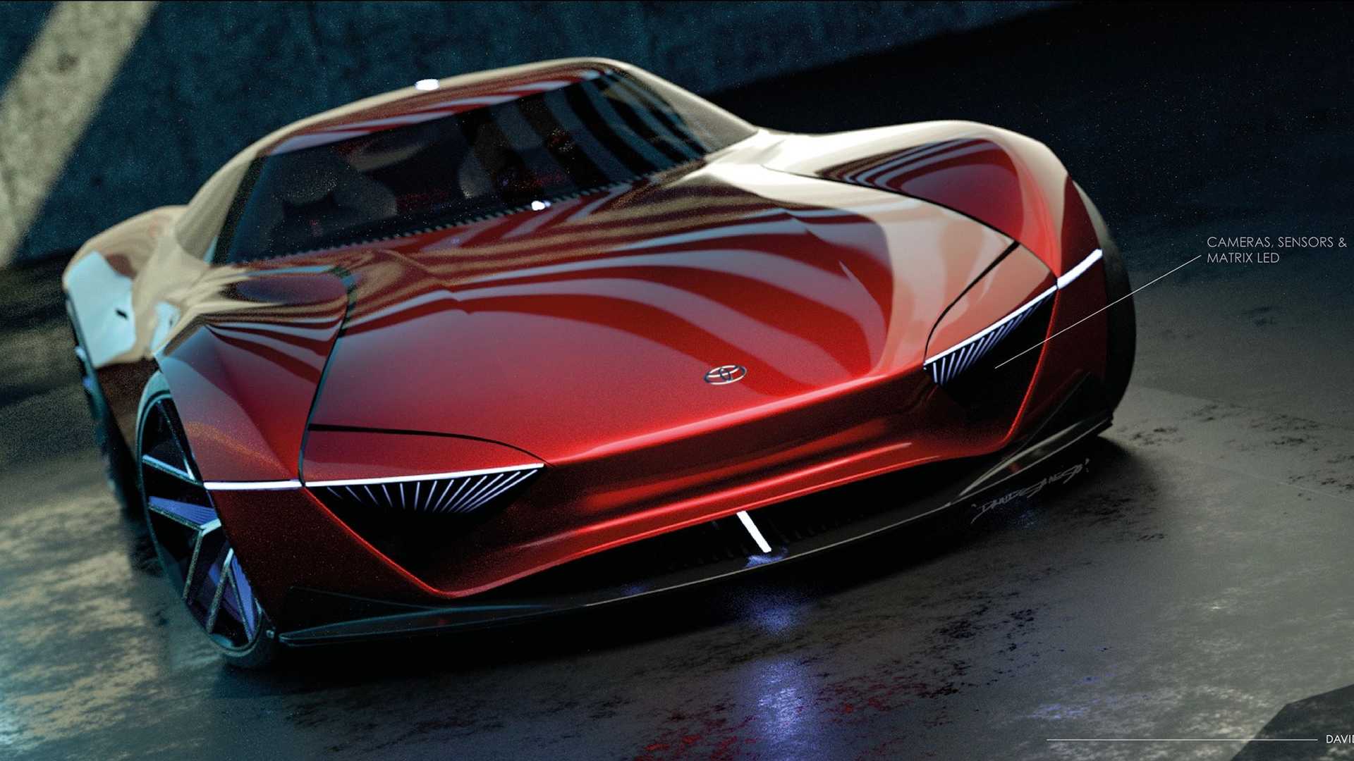 Toyota supercar rendering is a modern mashup of 2000GT and Supra