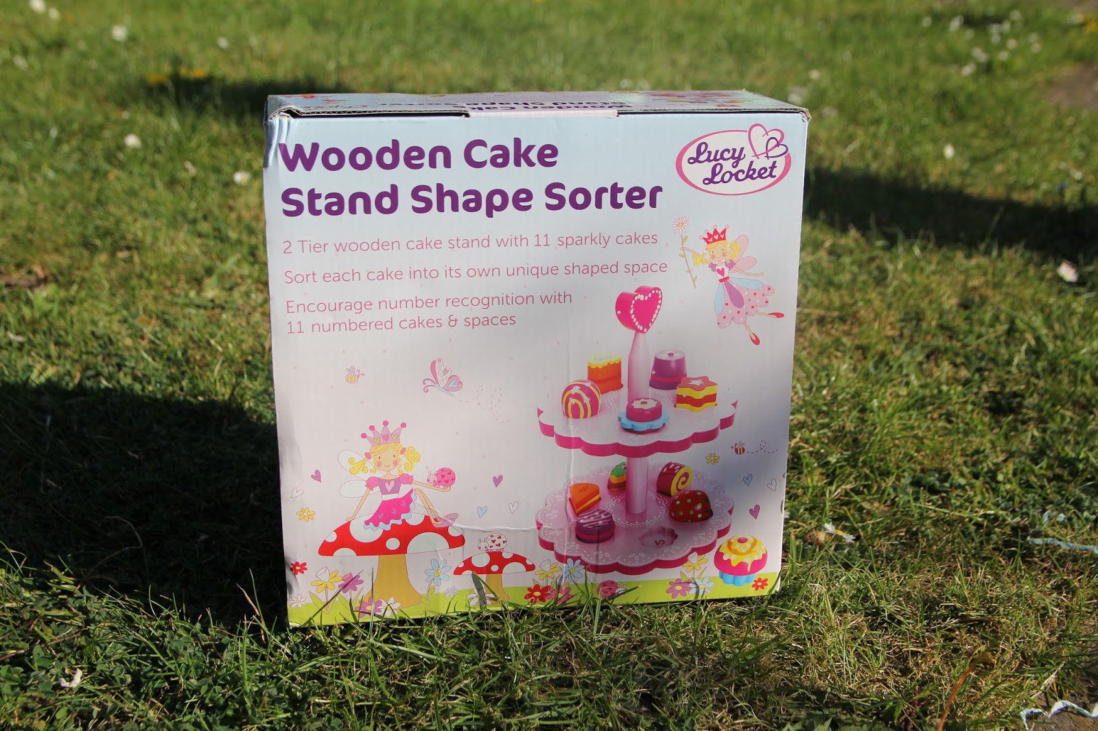 Mummy's Little Blog: Lucy Locket Wooden Cake Stand Sorter Review