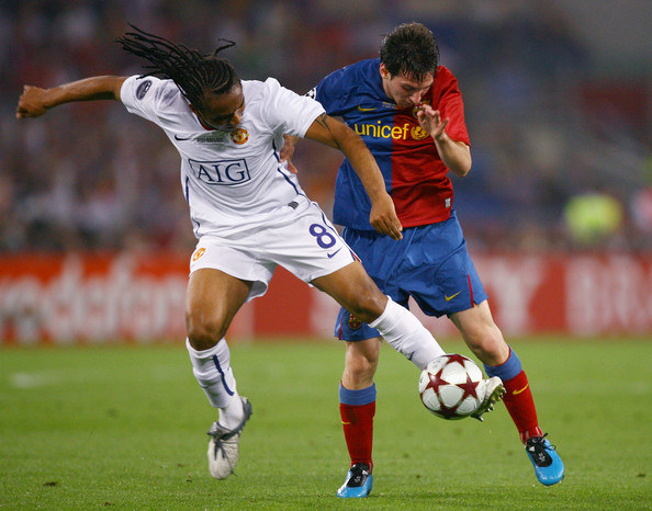 pictures Lionel Messi Manchester United v Barcelona - UEFA Champions ...