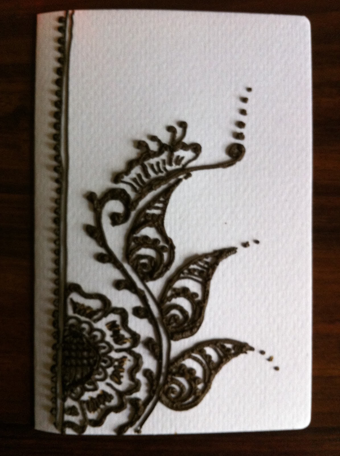 New venture - Henna Cards