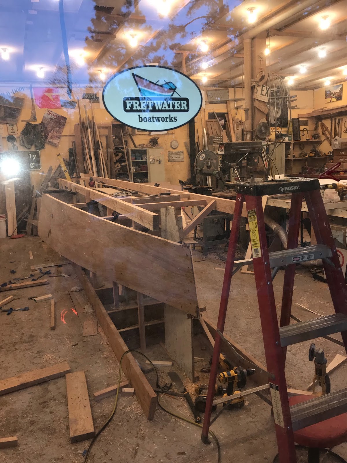 Bert Loper's Boat - Fretwater Boatworks