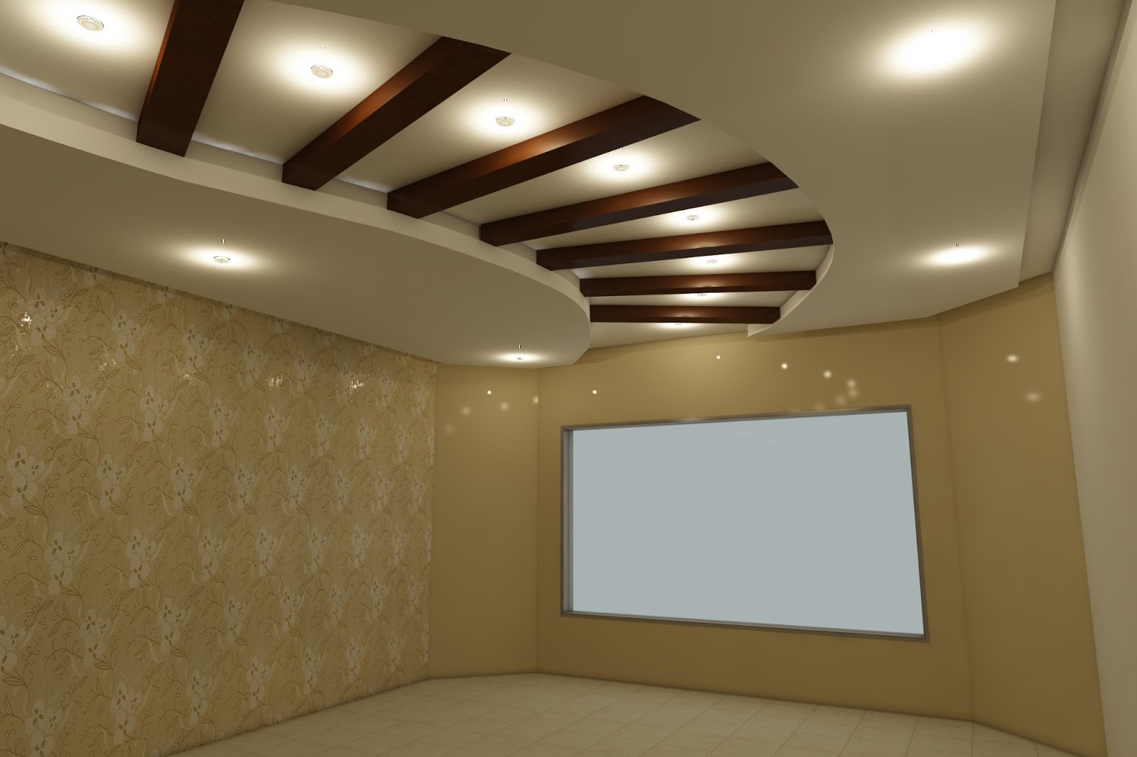 DOAA ABDALLA'S PORTFOLIO: Ceiling Designs- 3D Max -Vray Render