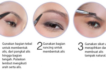 Cara Membentuk Alis Sesuai Bentuk Wajah