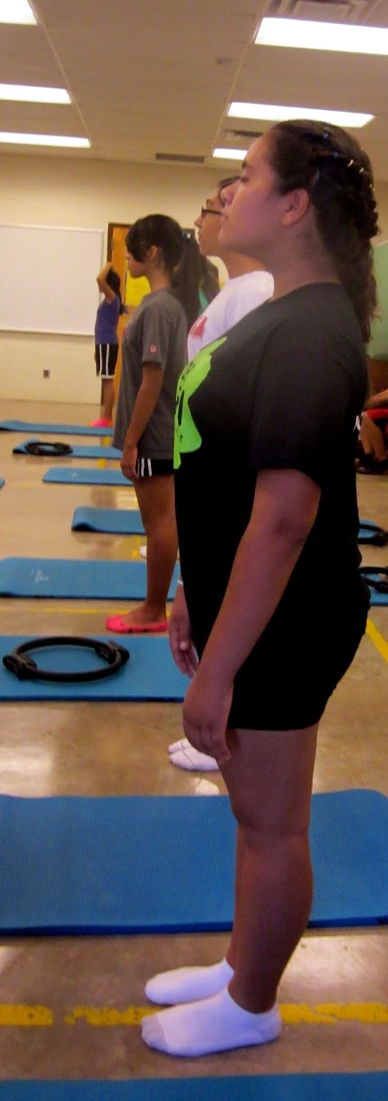 The Burrow: Pilates at Amphi Middle School