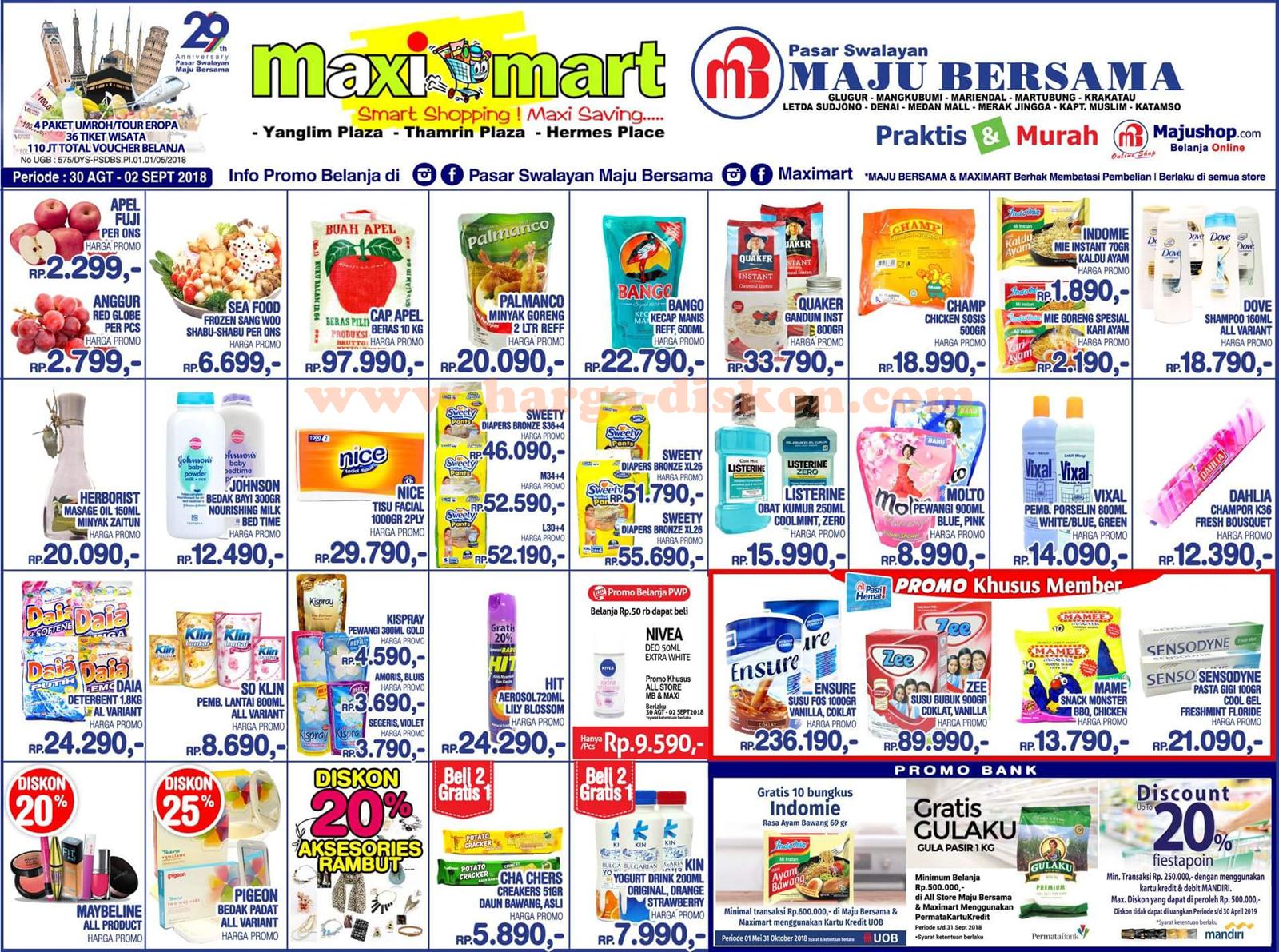 HARGA DISKON: Katalog Promo MAXIMART Terbaru Akhir Pekan Periode 30 ...