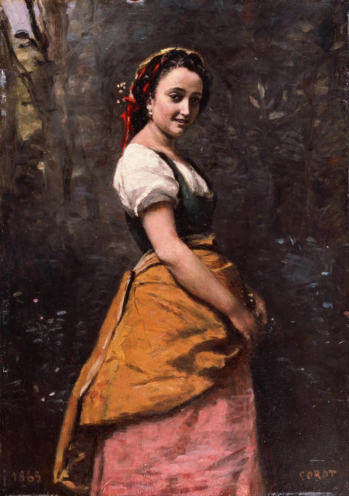 Camille Corot (1796-1875) | Portraits | Page 1 | Tutt'Art@ | Masterpieces