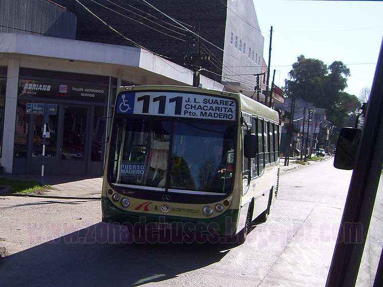Colectibus - Zona de Buses: LINEA 111