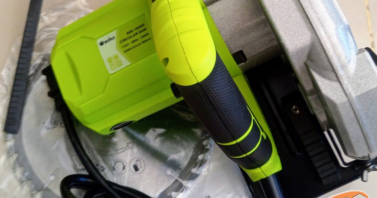 Sierra circular de mano, BENO 800-18000, 1300w, 185mm