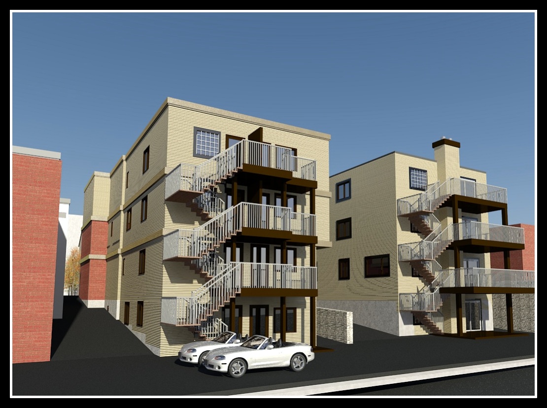 Dextor A. Edwards Architect: Urban Infill Projects