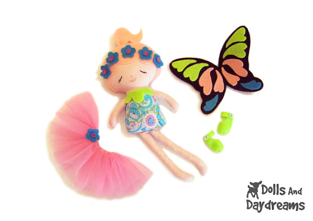 * Dolls And Daydreams - Doll And Softie PDF Sewing Patterns: Flower ...