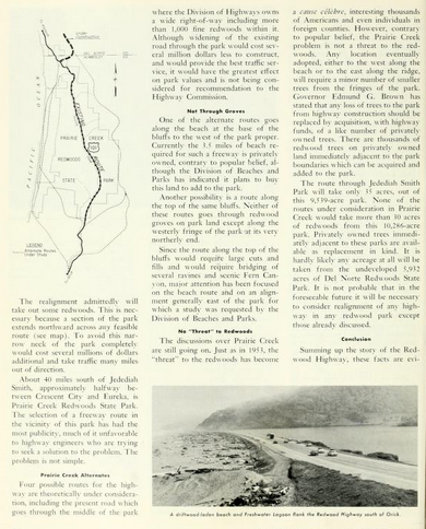 US Route 101 in Benbow, Garberville and Redway