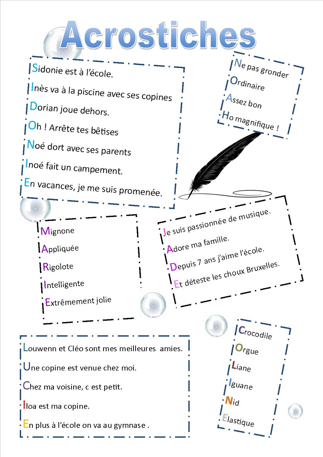 Les TAP de l'école St Joseph de Pontchâteau : octobre 2015