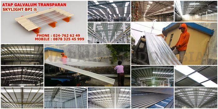 distributor genteng metal murah: Atap Bluescope Lysaght Transparan ...