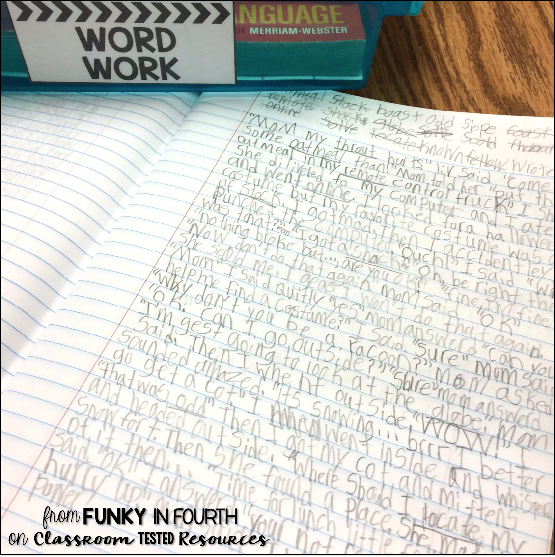 Word Work and Work on Writing in my Classroom | Classroom Tested Resources