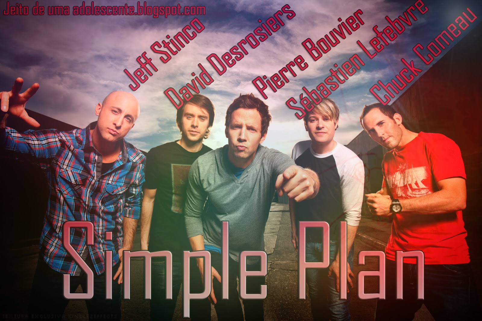 Banda Simple Plan ~ Por Anna Guerra