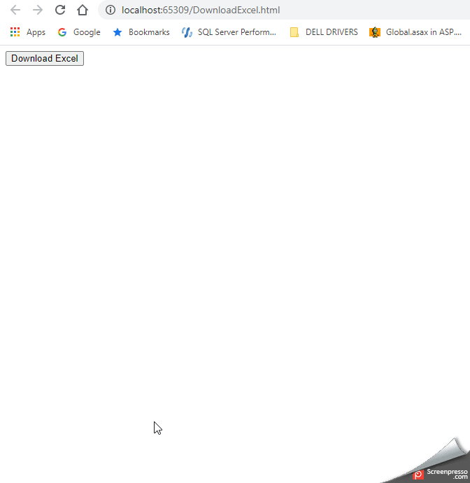 Download Excel File Using Ajax In Javascript