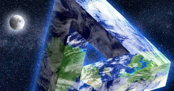 Impossible world site blog: Triangular Earth