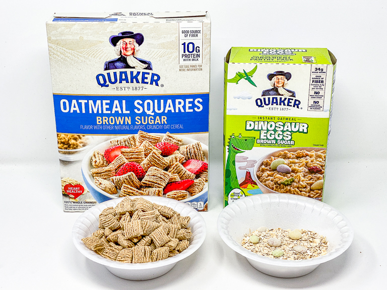 Quaker Oats Squares Cereal